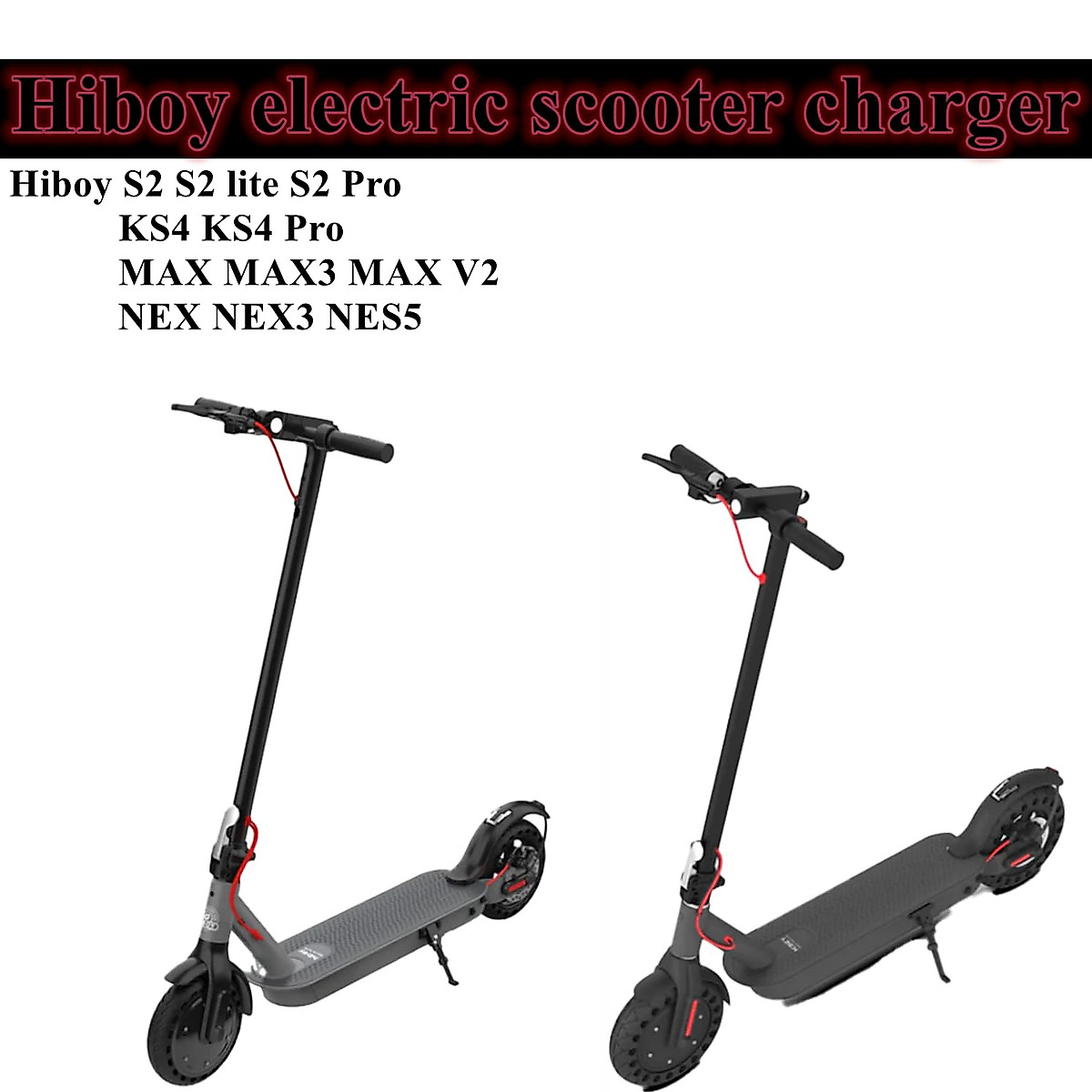 42V 2A Charger for 36V Hiboy Scooter Charger.Jetson Scooter Charger.Suitable for Hiboy Scooter S2.S2 Lite.S2 Pro.KS4.KS4 Pro.NEX