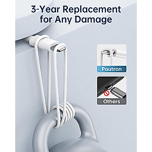 iPhone Charger Cord 6Ft (3-Pack), USB to Lightning Cable for Apple iPhone 14/13/12/11 Pro Max/XS/XR/8, High Speed Data Sync & Fast Charging