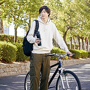 Zojirushi (ZOJIRUSHI) Water bottle direct drinking [One-touch open] Stainless mug 600ml Navy SM-SF60-AD