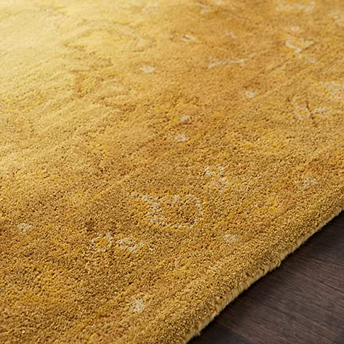 Hauteloom Kapowsin Wool Living Room, Bedroom Area Rug - Updated Traditional - Brown, Red - 6' x 9'