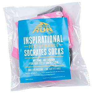 Inspirational Athletic Running Socks | Women's Woven Low Cut | Love You Grandma