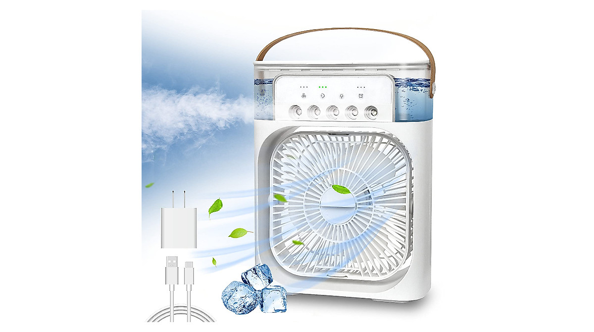 NTMY Mini Air Conditioner Fan - Cool & Refresh Your Space