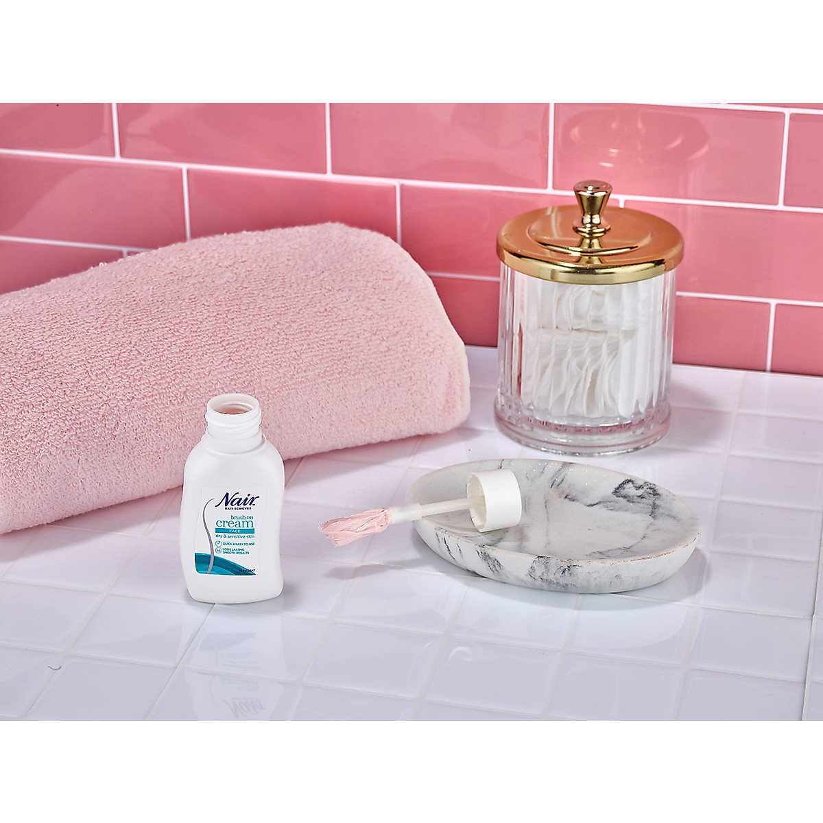 Nair Brush-on Facial Hair Remover (50ml)