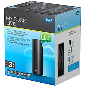 WD My Book Live 3TB Personal Cloud Storage NAS Share Files and Photos