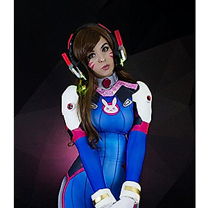 OW DVa Cosplay Face Temporary Tattoos - 2 Sizes - 3 Sets - MADE IN USA