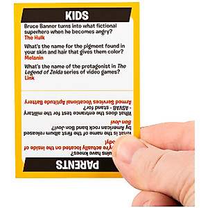 Spin Master Beat The Parents Board Game for Families and Kids Aged Over 5, (6062192)