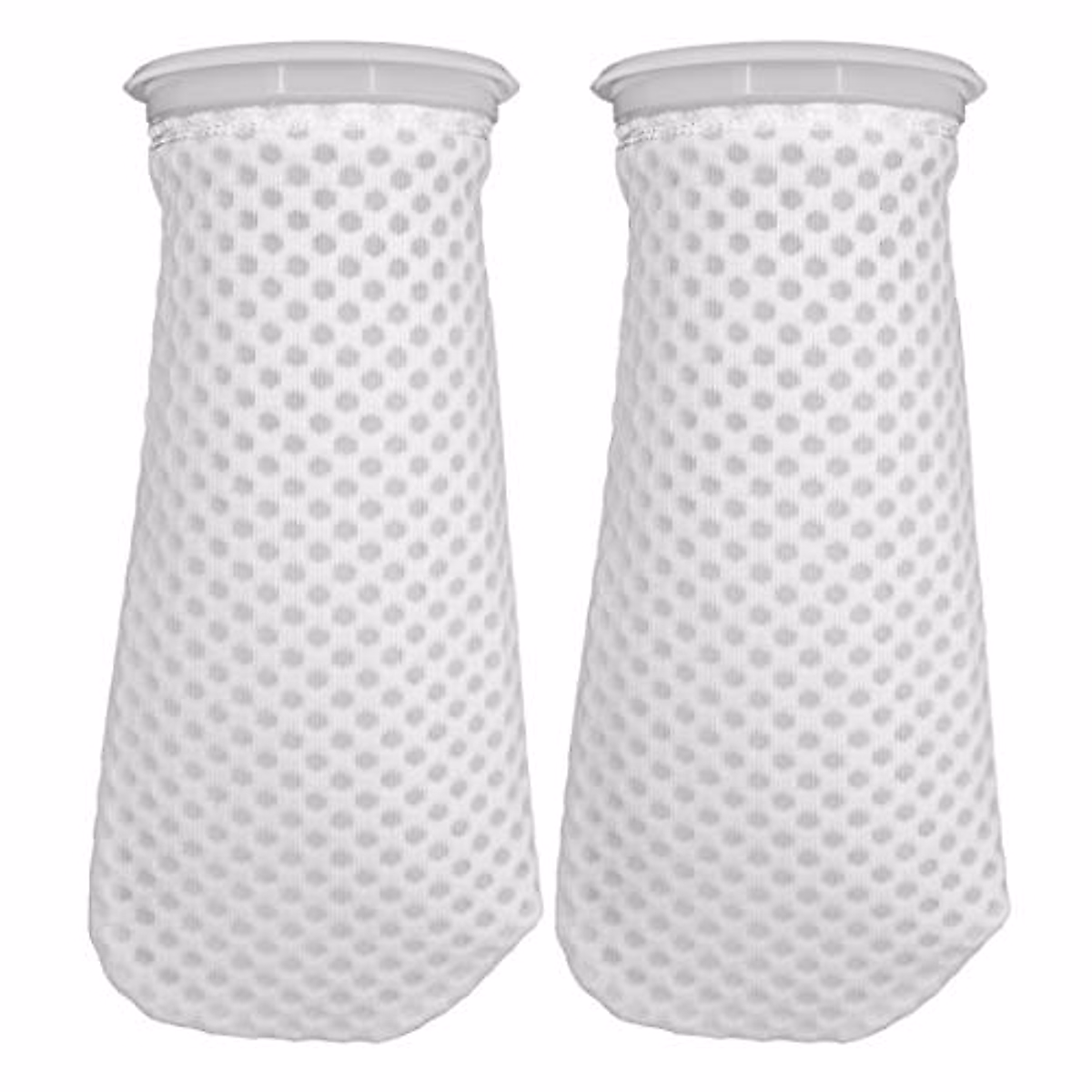 4 inch Honeycomb Filter Socks,4 inch Filter Sock for Saltwater Aquarium,4 inch Ring by 10 inch Long (2 Pack)