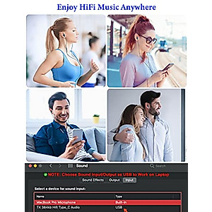 USB C Headphones for iPad 2022,USB Type C Earphones HiFi Stereo USB C Wired Earbuds with Mic Volume Control for Samsung S23+ Ultra S22 S21 S20 A53 A54 Z Flip5/4 Fold5/4,Pixel 7 6 6a 5 4,OnePlus 11