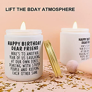 Birthday Gifts for Women Best Friends, Gifts for Friends Bestie, Friendship Gifts for Women Friends, Happy Birthday Gifts, Soy Wax Lavender Scent