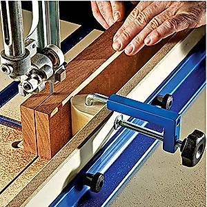 1/2Pcs Universal Fence Clamps Aluminium Alloy Clamp G Clip MultiFunctional Woodworking Fixing Tools (1pc Red)