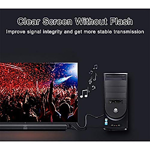 Viaky 12 Pack RFI EMI Noise Suppressor Cable Clip, Clip-on Ferrite Ring Core Noise Filter for 5mm Dia Cable(Black)