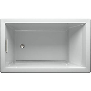 Kohler K-7272-BN Clearflo Slotted Overflow Bath Drain, Vibrant Brushed Nickel, 4.5 pounds