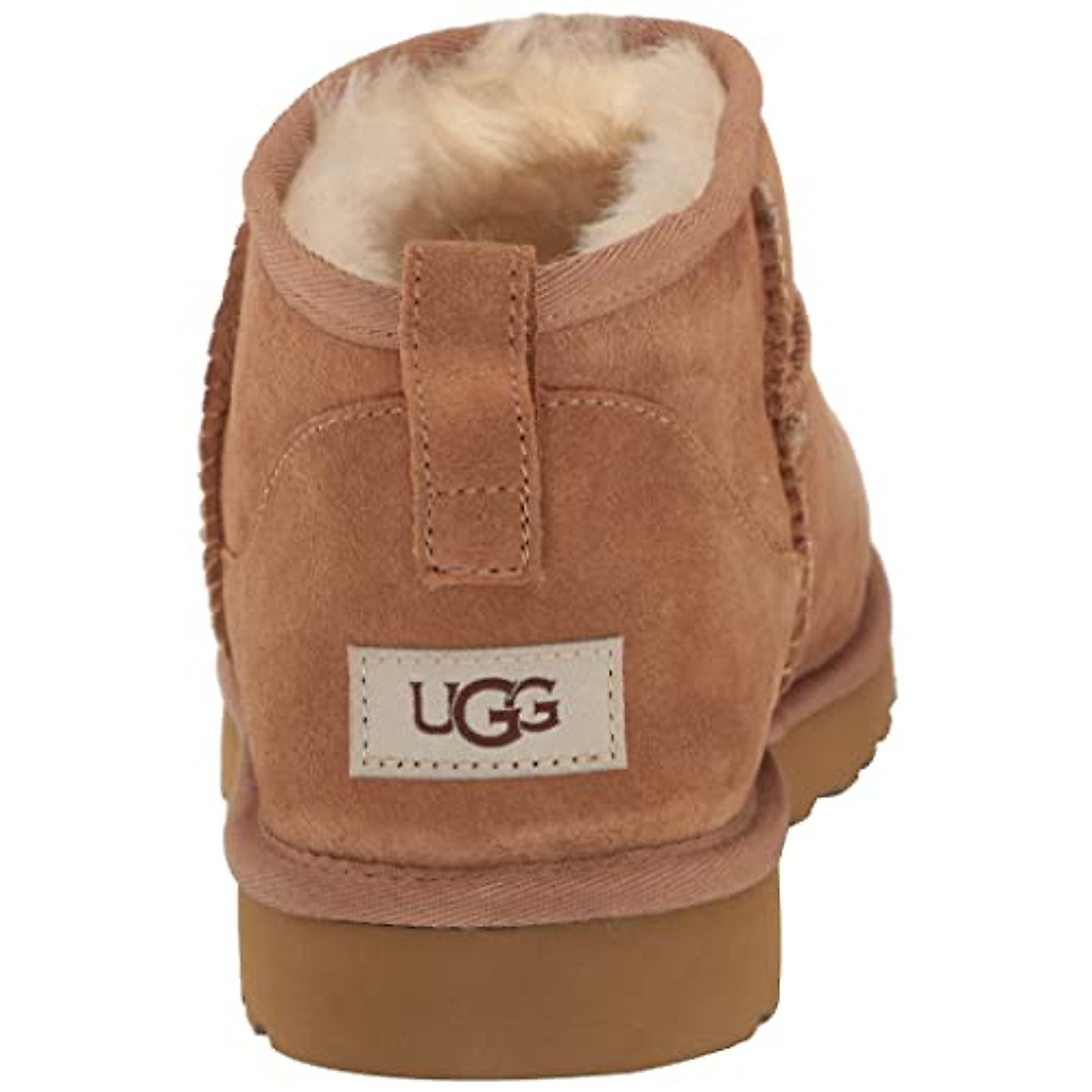 UGG Men's Classic Ultra Mini Fashion Boot, Chestnut, 11