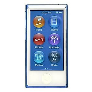 Apple-iPod Nano 16GB Blue 7th Generation Packaged in Plain White Box