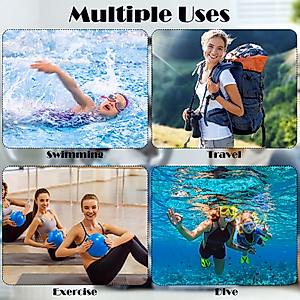 Shappy 2 Pcs Large Travel Laundry Bag Washable Waterproof Wet Dry Bag Large Dirty Clothes Bag Bathing Workout Bag(Astronaut)