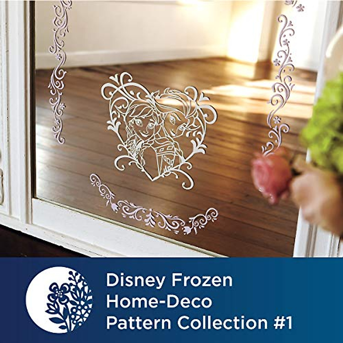 Brother ScanNCut Disney Frozen HomeDeco Pattern Collection 1 CADSNP04, 27 Designs with Olaf, Elsa, Anna & More, Vinyl Wall Art, Iron-on Transfers for Clothing, DIY Stencil Templates, Party Decorations