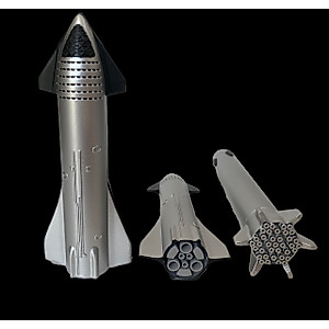 wltk SpaceX Starship 1/375 Diecast Rocket Model (04)