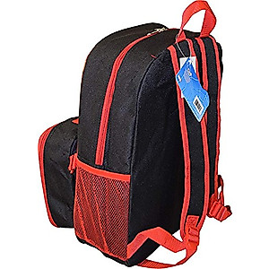 Spiderman Marvel 16" Backpack With Detachable Lunch Box