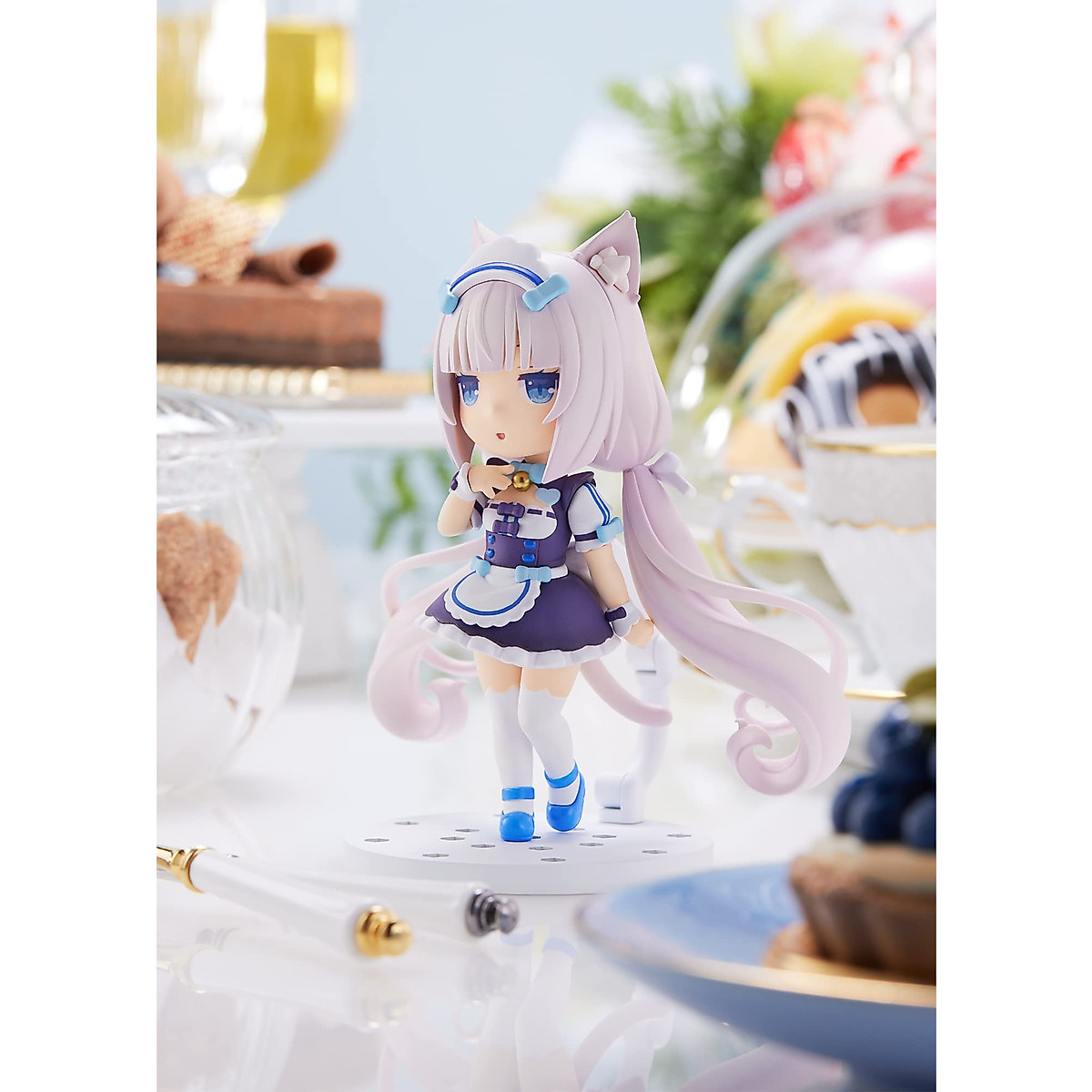Plum Nekopara: Vanilla Mini-Figure 100 Non-Scale PVC Figure, Multicolor, 4 inches