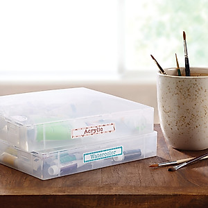 Avery File Folder Labels, 6667 x 3.4375", White, Pack of 150 (08593)