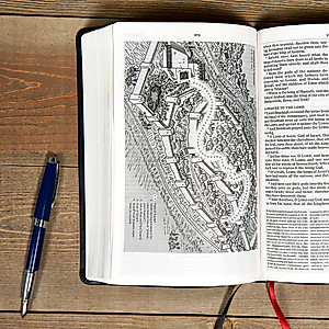 KJV Everyday Study Bible, Black LeatherTouch, Black Letter, Pure Cambridge Text, Study Notes and Comentary, Illustrations, Aricles, Charts, Easy-to-Carry, Easy-to-Read Bible MCM Type