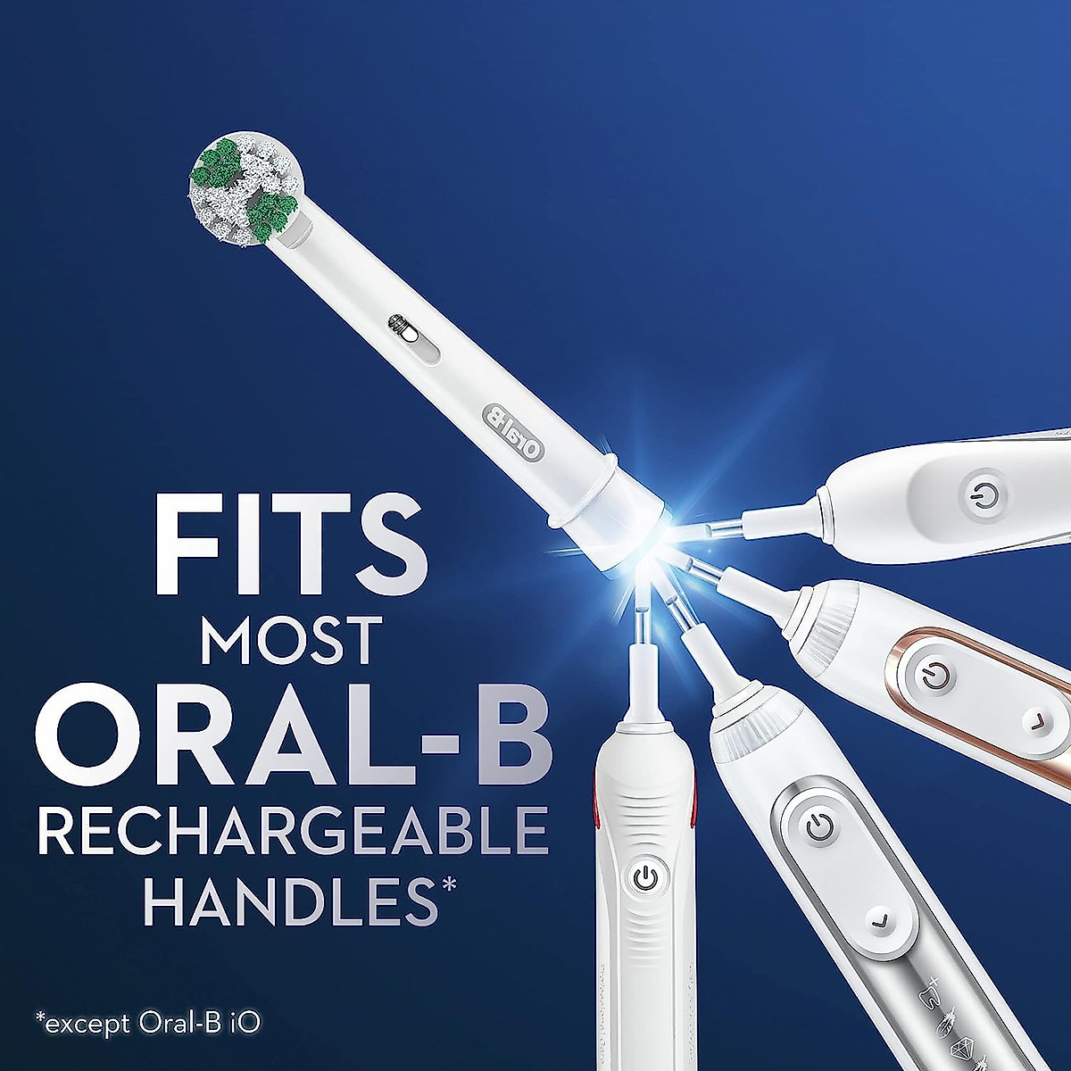 Oral-B Daily Clean Replacement Brush Heads for an Oral-B Electric Toothbrush, Pack of 3