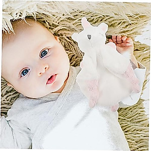 LIFKOME Baby Security Blanket Soothing Towel Stuffed Dogs for Kids Plush for Girls Baby Security Blanket Baby Supplies Newborn Snuggle Blanket Security Blankets Short Plush Gift Appease