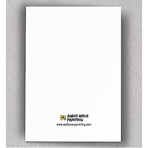 Kids' Wackadoo Birthday Card | For ages 1-6 | Fun Party Greeting Card | Gift for Kids | Blank Card (Blue, age 4)