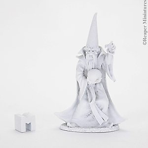 Reaper Miniatures: 03960 - Oman Ruul, Wizard Dark Heaven Legends Fantasy Metal Miniature