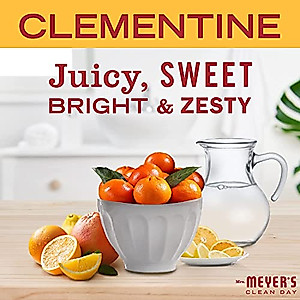 MRS. MEYER'S CLEAN DAY Hand Soap, Made with Essential Oils, Biodegradable Formula, Clementine (12.5 Fl Oz (Pack of 2))
