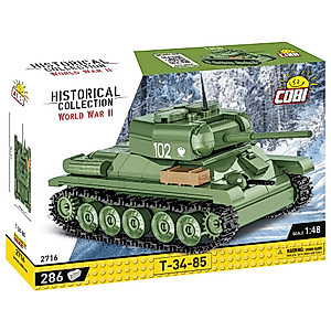 Cobi toys 286 Pcs Hc WWII /2716/ T-34-85