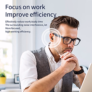 Ezavan Ear Plugs for Sleeping Noise Cancelling, Concert Ear Plugs, Perfect Fit Soft Silicone Reusable Earplugs for Noise Reduction Hearing Protection (Black)