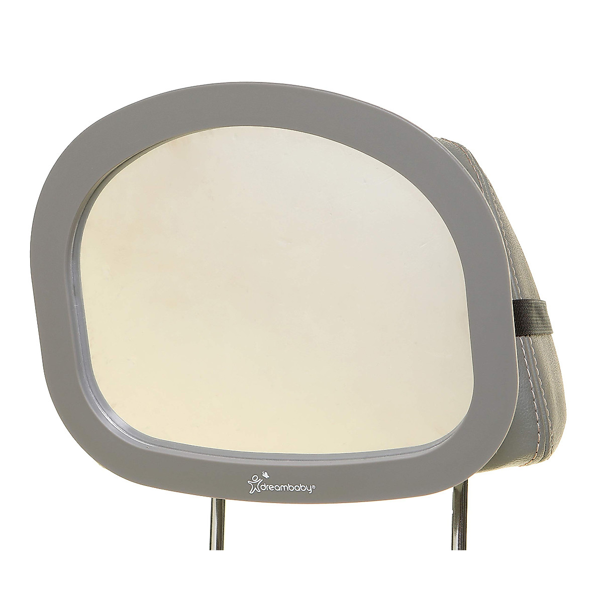 Dreambaby EZY-Fit Adjustable Rearview Backseat Mirror - Large Wide Angle Mirror - Model L1228BB