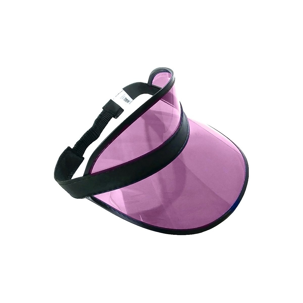 Nicky Bigs Novelties Clear Colored Plastic Sun Visor Tennis Beach Bingo Vegas Dealer Golf Casino Hat