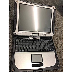 WIDOWS 10/CF-19Z/MK8/8gb RAM/256gb Solid State Hard drvie /SSD/10.1 inch LCD Touch Screen/WiFi/Windows/panasonic toughbook/ Tablet/Fully Rugged Laptop/ (Renewed)