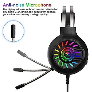 60% Mechanical Gaming Keyboard and Mouse and Mouse pad and Gaming Headset,4 in 1 Wired 68 Keys LED RGB Backlight Bundle for PC Gamers,Xbox,PS4 Users (Black/Blue Switch)