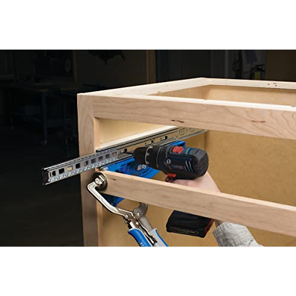 Kreg Drawer Slide Jig (Set of 2) and Concealed Hinge Jig | KHI-Slide & KHI-Hinge