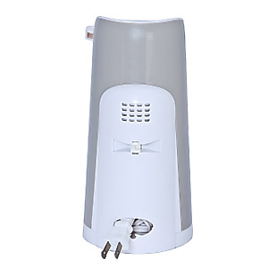 Brentwood J-30W Tall Electric Can Opener with Knife Sharpener & Bottle Opener, White