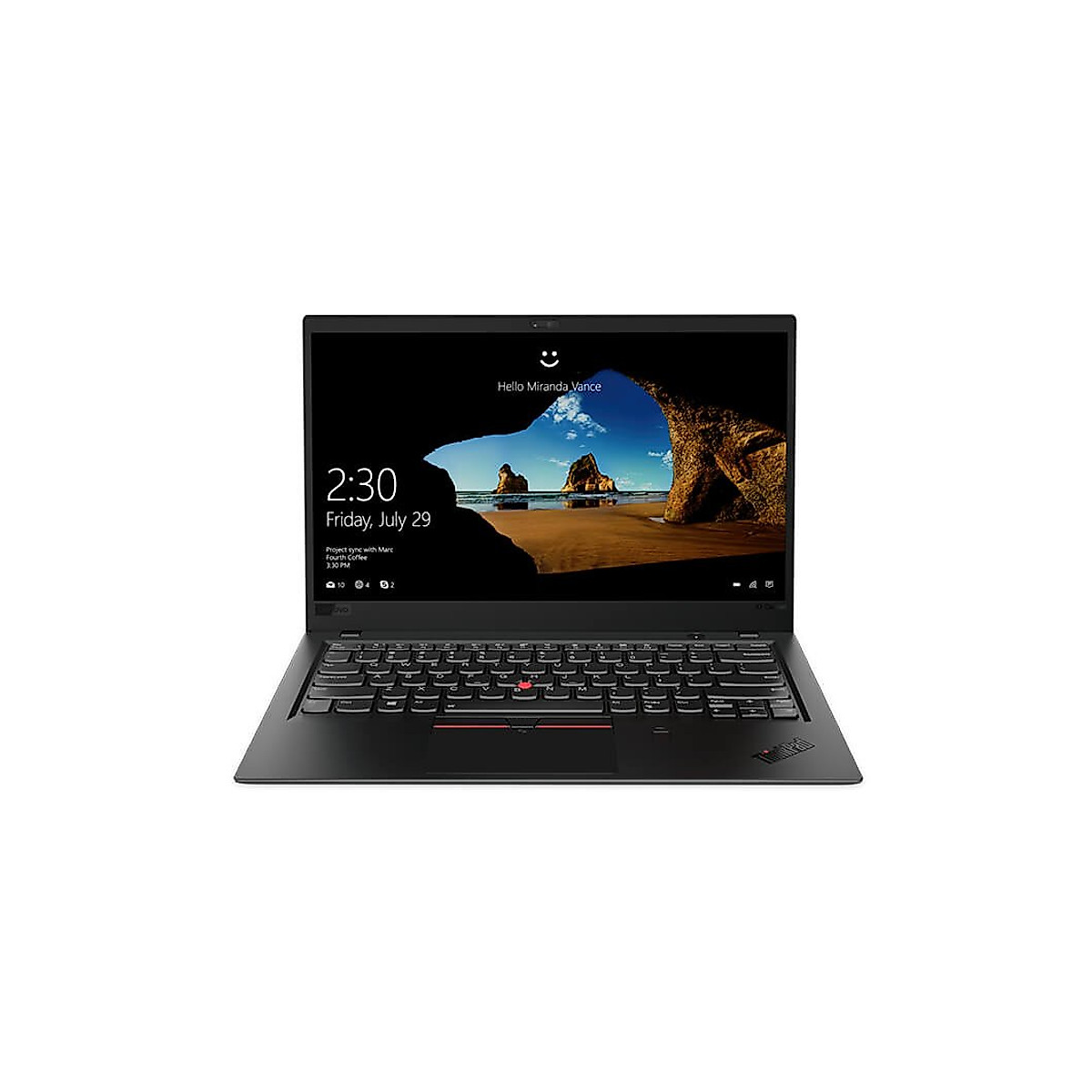 Lenovo ThinkPad X1 Carbon 14" Full HD Laptop (1920x1080) Intel i5-8350U, 8GB RAM, 256GB SSD, Win10 Pro, Black