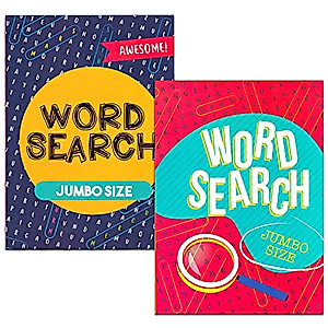 8 Large Print Word Search Books for Adults, Seniors - Set of 8 Jumbo Word Hunt Puzzle Books with Large Print Plus Pen and Magnifier (Over 700 Word Find Puzzles)