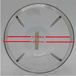 Blendin Replacement 32 Ounce Extra Large Colossal Cup Jar,Compatible with Nutribullet 600W, 900W, NB-101B, NB-101S, NB-201, NBR-0601, NBR-1201, NB9-1301, 900 Pro Series Blenders Juicers