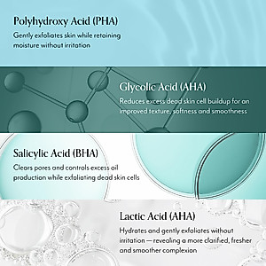 Bliss Clear Genius Clarifying Overnight Liquid Peel - 1 Fl Oz - Clear Pores & Exfoliate Skin - Non-Irritating - Clean - Vegan & Cruelty-Free