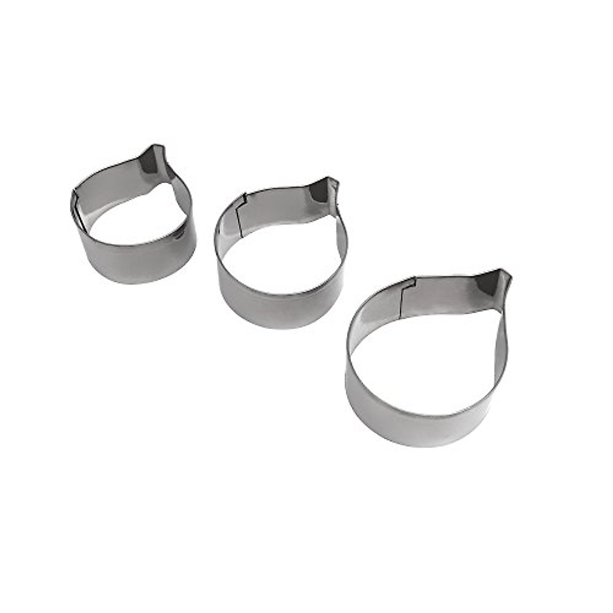 AK ART KITCHENWARE Eustoma Lisianthus Petal Veiner Stainless Steel Cutters Gum Paste Flower Molds Veining Mold for Wedding Cake Decorating Supplies A332&VM175