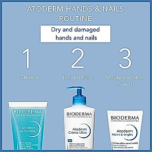 Bioderma Atoderm Hand and Nail Cream, 1.69 Fl Oz