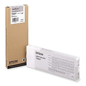 Epson UltraChrome K3 Ink Cartridge - 220ml Light Black (T606700)