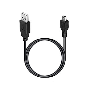 UNIMOSON Replacement Charger Charging Cable Cord Compatible TI-84 Plus CE Graphing Calculators, Texas Instruments TI-Nspire CX/CX CAS, TI 84 Plus C Silver Edition Calculators 5FT USB Cable Cord