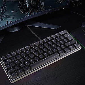 Mini 60% Mechanical Gaming Keyboard 61 Keys RGB Backlit Wired PBT Keyboard Cap Mechanical Gaming Keyboard Gaming Keyboard keyboard Mini 60% Mechanical Gaming Keyboard 61 Keys RGB Backlit Wired PBT Cap
