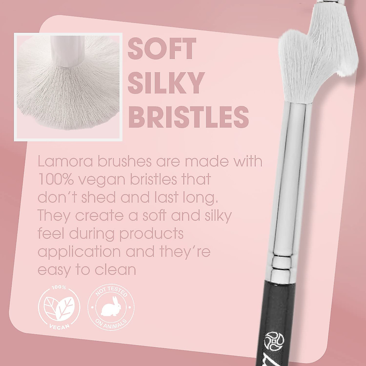 Eyeshadow Brush Set Blending Brushes - Eye Makeup Brushes Eyeshadow Kit - Smoky Eye Brush Set - For Shading or Blending of Eye Shadow Cream Powder Highlighter