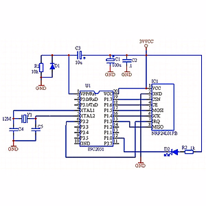 3pcs Wireless Transceiver Module, RF Transceiver Module, 2.4G 1100m NRF24L01+PA+LNA SMA Antenna for Raspberry Pi Arduino KY67