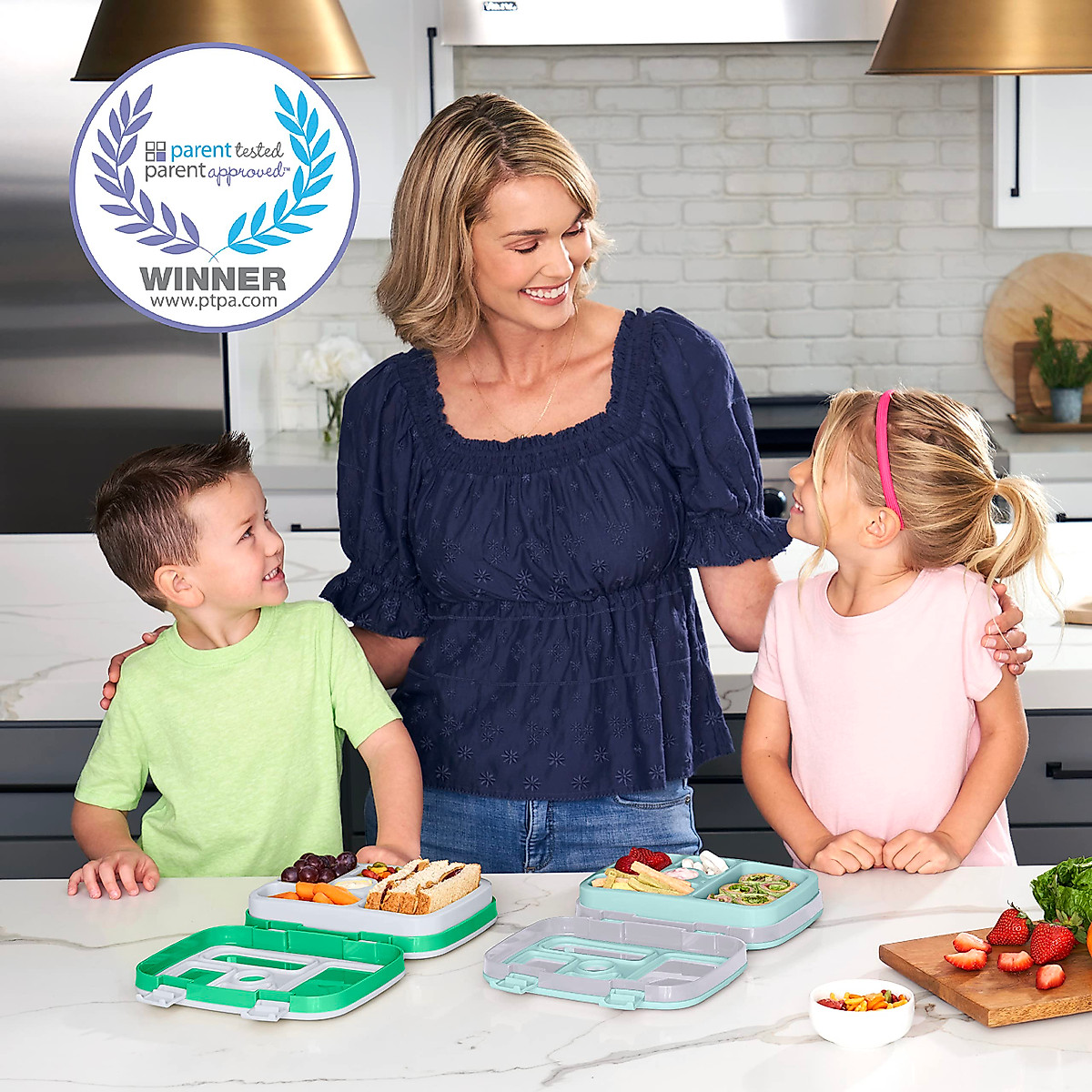 Bentgo® Kids 14” Backpack Set With Kids Prints Lunch Box (Bug Buddies)